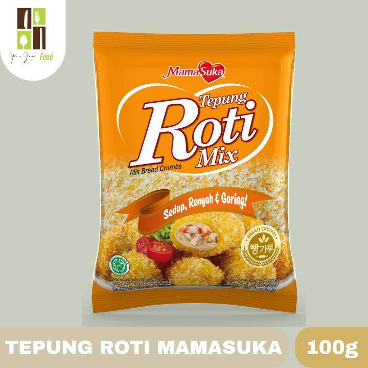 MAMASUKA Tepung Roti Mix / Tepung Roti Gabungan Orenge dan Putih 100gr/200gr/500gr | Lazada ...