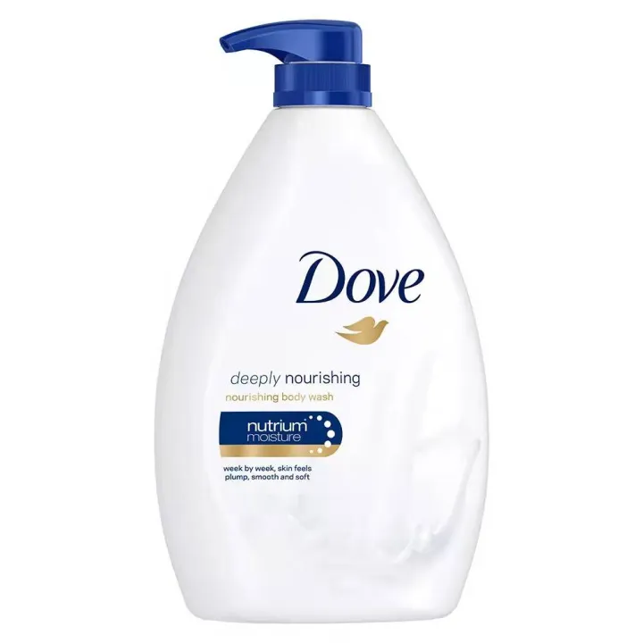 1000mlDove body wash nourishing dry skin, microbiome gentle muscle ...