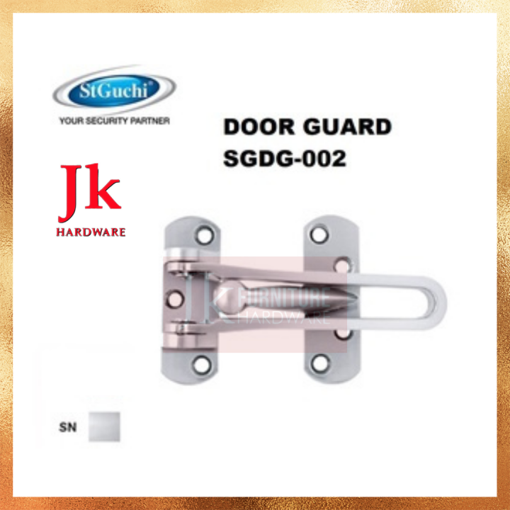 ST GUCHI SGDG-002 DOOR GUARD BALL BEARING Security Hold Door Lock ...