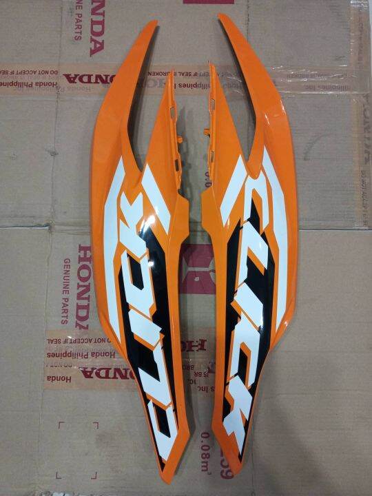 genuine body cover honda click 125 v2 GC glossy orange 83550-k60-h70za ...