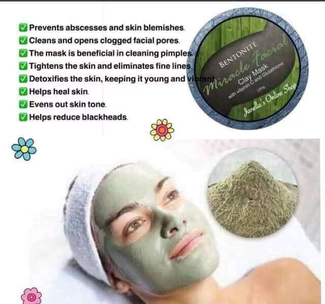 NEW COD # Miracle Facial Clay Mask 100G | Lazada PH