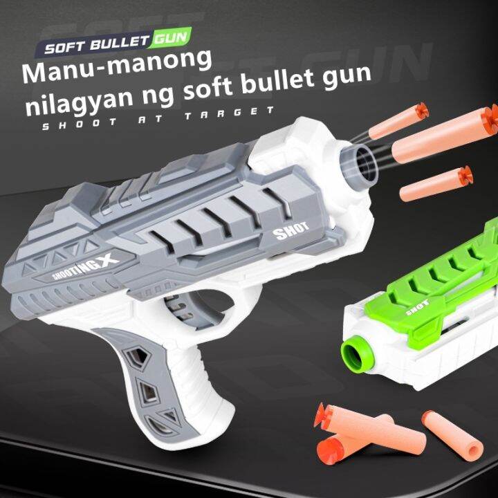 Christmas gift soft bullet gun toy gun boy toy gun children projectile ...