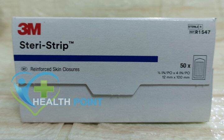 Steri-Strip / Steri Strip 1/2″X4″, 3M (R1547) - 50's ( 1 Box) | Lazada PH