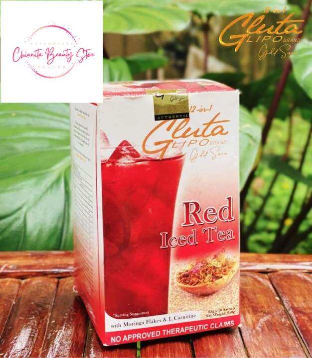 Glutalipo Red Iced Tea | Lazada PH