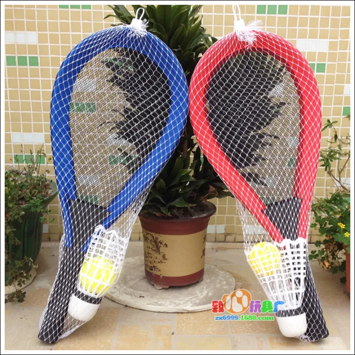 Children's fabric tennis racket badminton kindergarten baby beginner ...