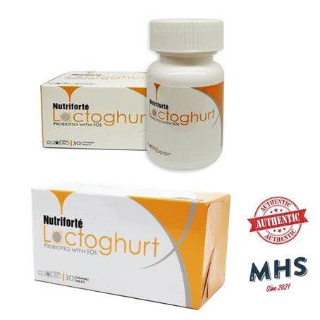 Nutriforte Lactoghurt Probiotics with FOS 30's | Lazada