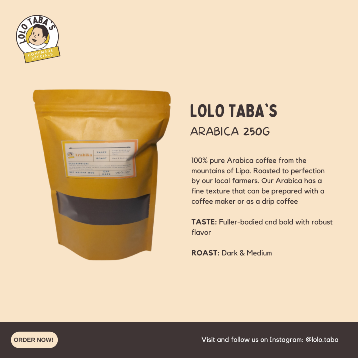 Lolo Taba - Arabica Coffee | Lazada PH