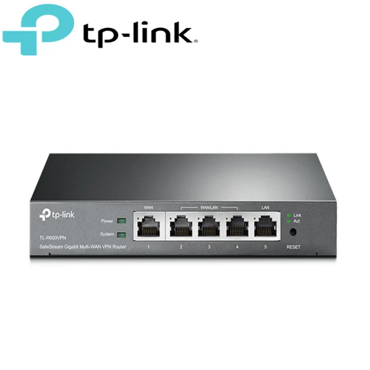 TP-Link TL-R600VPN SafeStream Gigabit Broadband VPN Router | Lazada PH