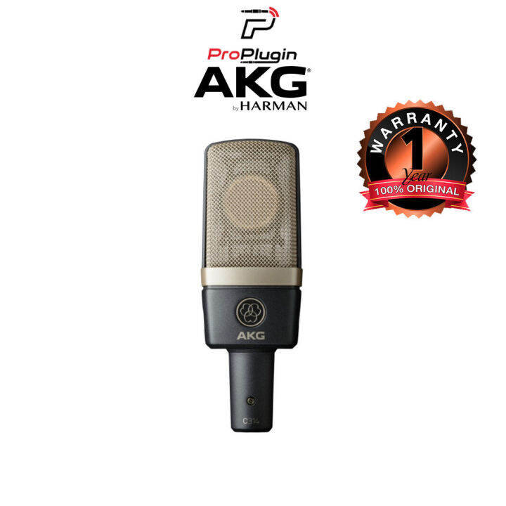 AKG C314 RECORDING MICROPHONE Condenser Microphone แบบ Large-diaphragm คุณภาพระดับมืออาชีพ ...