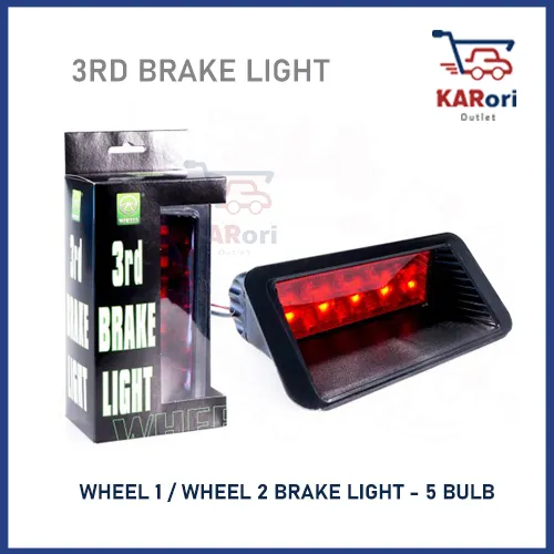 3RD BRAKE LIGHT (5 BULB) / THIRD BRAKE LIGHT FOR CAR (UNIVERSAL) | Lazada