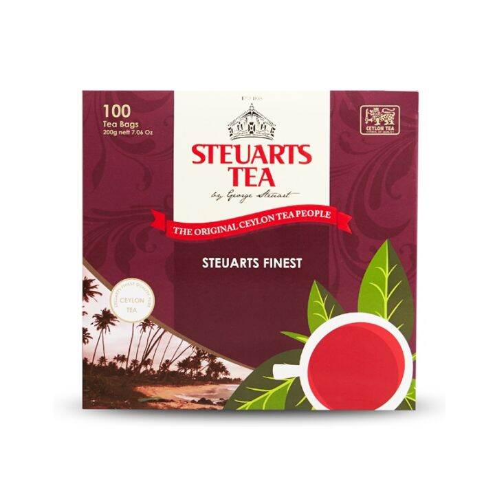 Steuarts Finest Ceylon Black Tea (100 bags) | Lazada PH