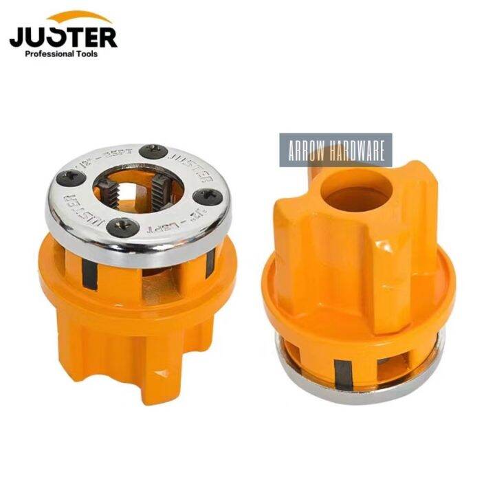 1/2 and 3/4 inch Die Threader Juster Tools NTD-H-1/2 for G.I. Pipe ...