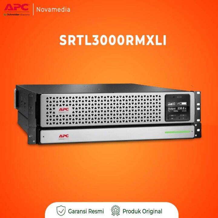 UPS APC Smart-UPS SRT 3000VA 2700W Lithium-ion Rackmount SRTL3000RMXLI ...