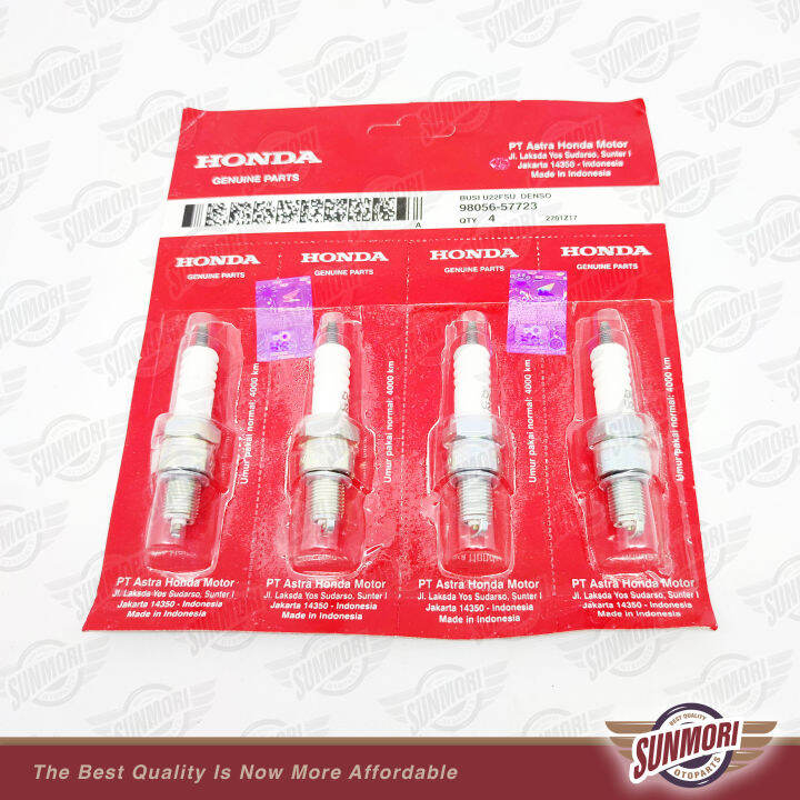 10 Busi merk honda U22fsu sesuai Motor Honda Grand Supra Fit Mio Lama J ...