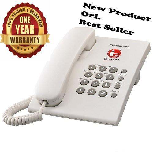 Telepon Panasonic KX-TS505 / TS-505 / TS 505 Telepon Kabel Telepon Rumah Telepon Kantor ...