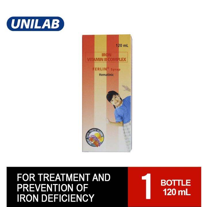 Ferlin Syrup 120ml For Treatment And Prevention Of Iron Deficiency And ...