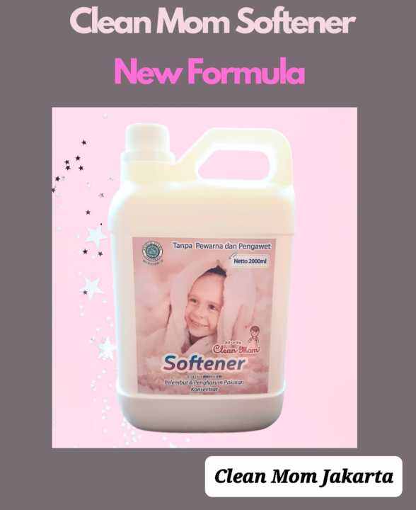 Softener Clean Mom 2 Lt New Formula | Lazada Indonesia