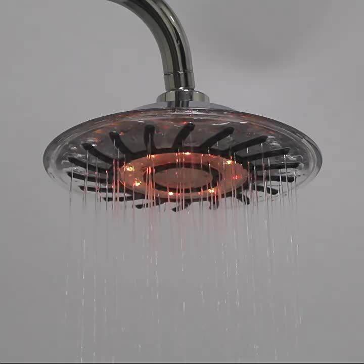 LED Top Spray Temperature Control Three-Color Temperature-Sensitive ...