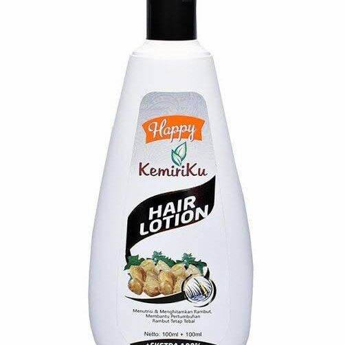 Happy Hair Lotion Kemiriku 200ml - Merawat Rambut | Lazada Indonesia