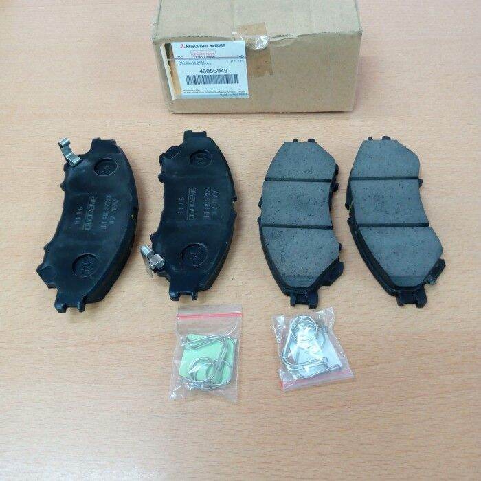 Kampas Rem Depan Xpander Original 100% Mitsubishi 4605B949 | Lazada ...