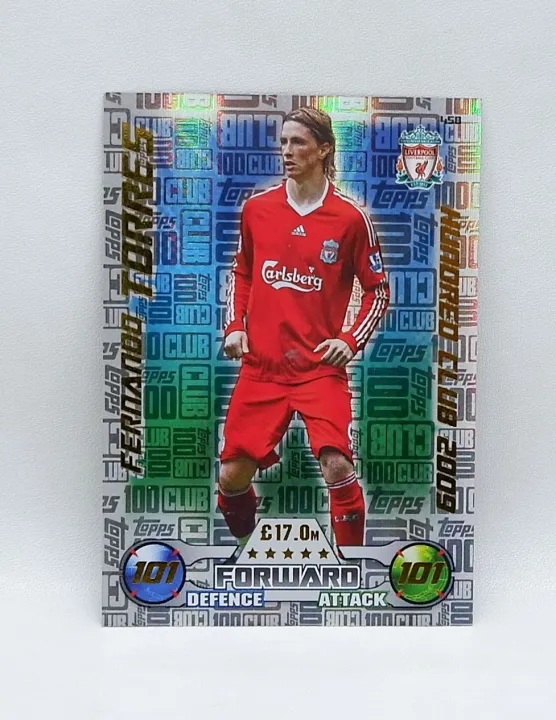 Trading Cards / Kartu Bola Fernando Torres 100 CLUB Legend | Lazada ...