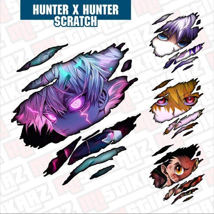 Hunter x Hunter Scratch - Waterproof Sticker | Lazada PH