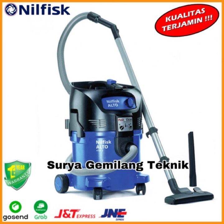 Nilfisk Vacuum Cleaner Penghisap Debu Basah Kering Nilfisk Attix 30-01 | Lazada Indonesia