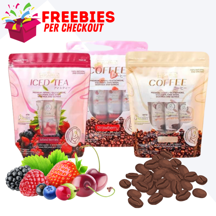 Hikari Coffee Iced Tea | Hikari Mocha Coffee | Strawberry Coffee | Iced ...