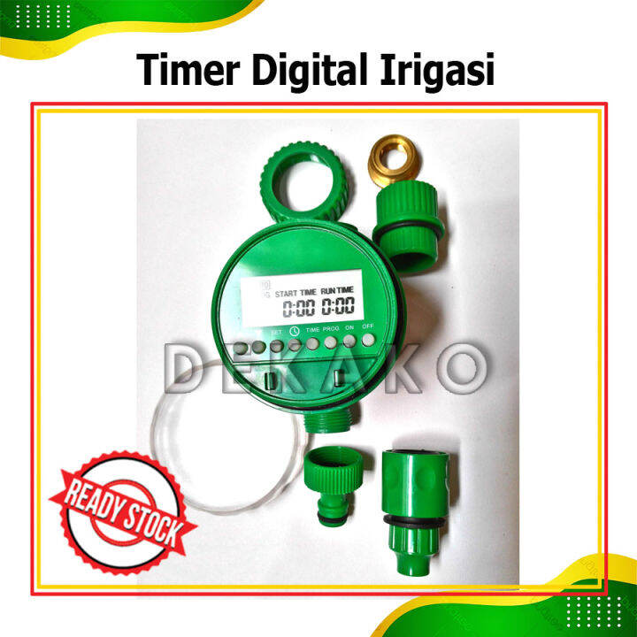 WATER TIMER DIGITAL IRIGASI OTOMATIS KRAN AIR ALAT SIRAM CONTROLLER ...