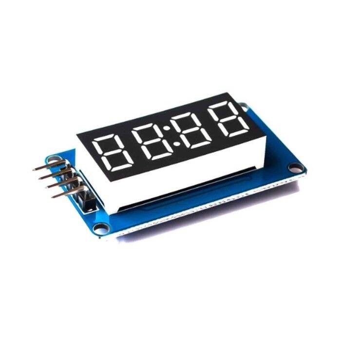 TM1637 Seven Segment 7 Segment 4 Digit Display Module | Lazada Indonesia
