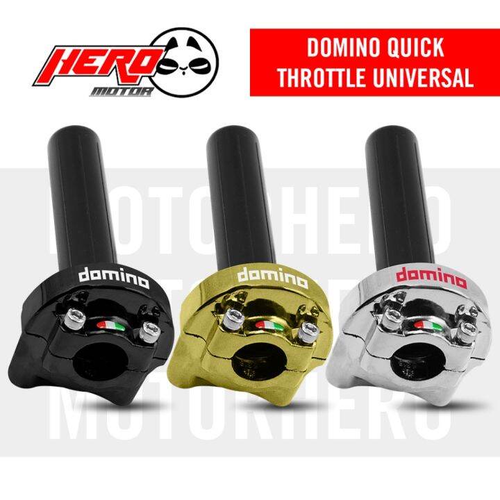 Domino Quick Throttle Universal Heavy Duty Aluminum Alloy Made in Italy | Lazada PH