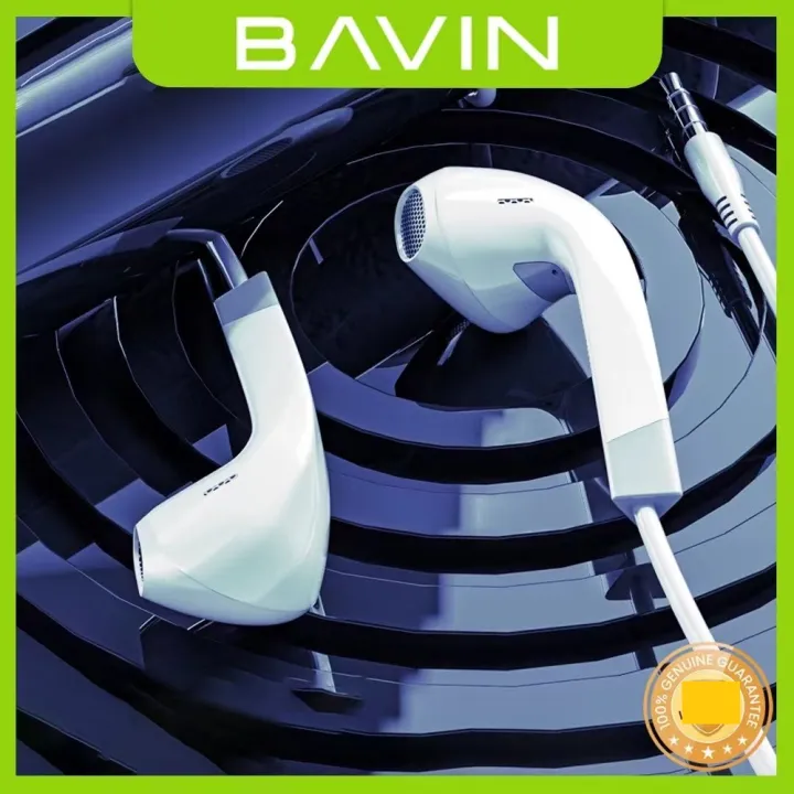 BAVIN HX850 3.5mm Jack Heavy Bass HiFi Sound Quality Wired Earphone w ...