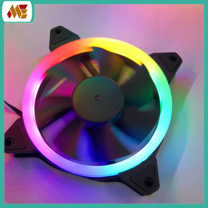PC / Computer / CPU fan 4 pins pwm 120mm cooling fans cooler static RGB ...