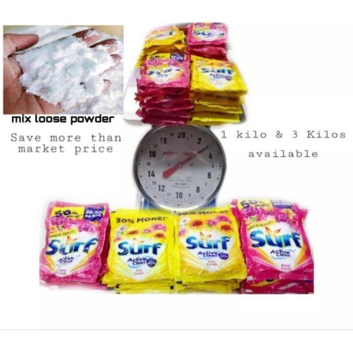 powder detergent PER KILO OF SURF DETERGENT POWDER MIX LOOSE AND ...