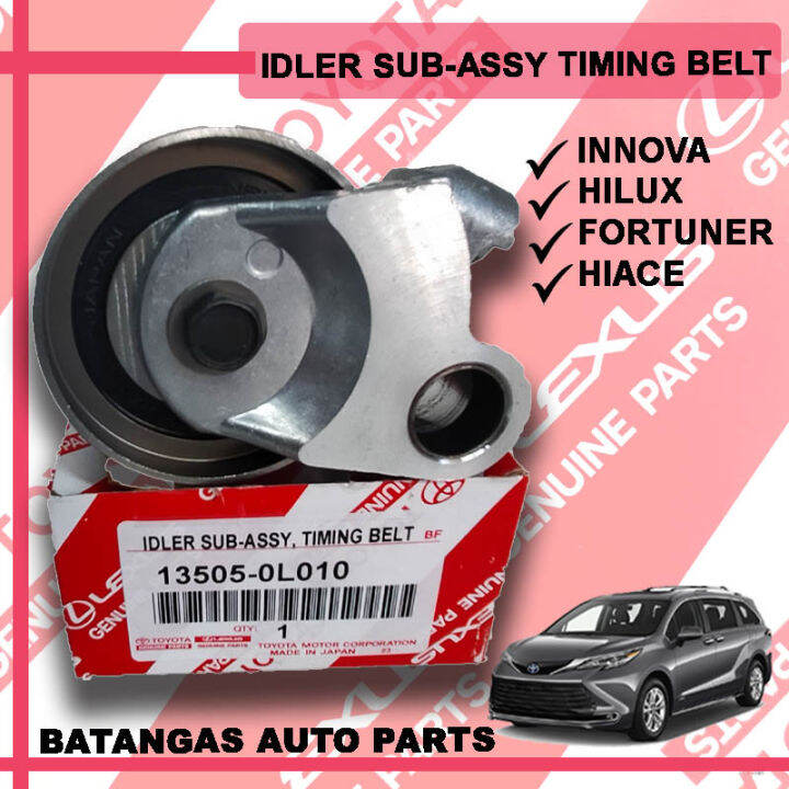 GENUINE TOYOTA IDLER SUB ASSY (TENSIONER BEARING) FORTUNER / HIACE ...
