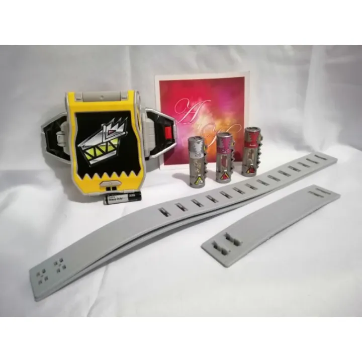 %GrSuper Sentai Kyoryuger Zyuden Mobuckle with 3 Zyudenchi - Power ...