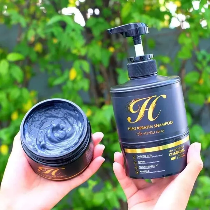 Hiso Keratin Shampoo & Hiso Keratin Treatments{เซ็ทบำรุงผมสุดคุ้ม} ไฮโซแชมพูเคราติน+ไฮโซเคราตินท ...