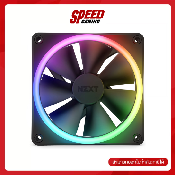 NZXT FAN CASE F140 RGB DUO [1 x140MM RGB FAN] : RF-D14SF-B1 BLACK By ...