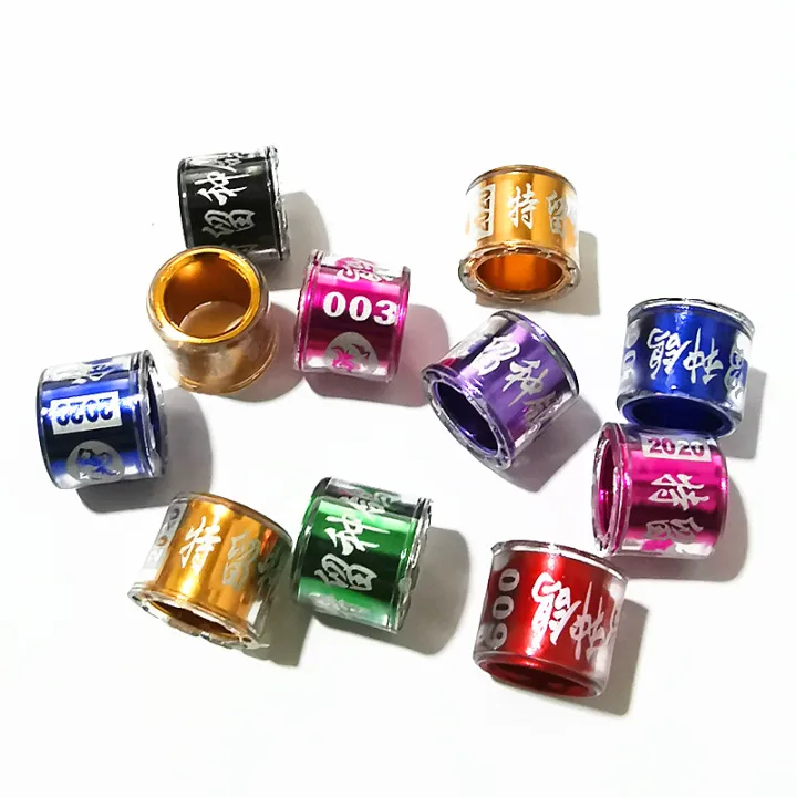 Custom-made pigeon foot ring Private foot ring pigeon racing ring ...