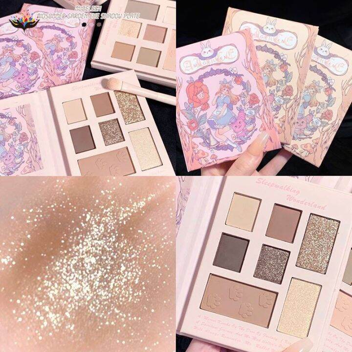 MUGE LEEN Midsummer Garden Eyeshadow Blush Highlighter All-in-One ...