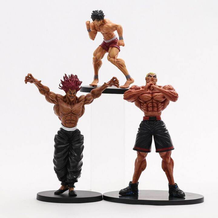 BAKI Hanma Baki Jack Yujiro Anime Figure Toy Collection Figurine Doll ...
