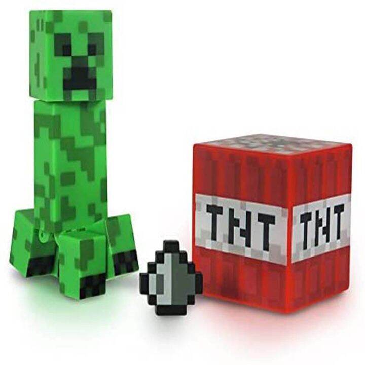 Minecraft Overworld 4” Creeper Collection Action Mini Toy Figure Gift ...