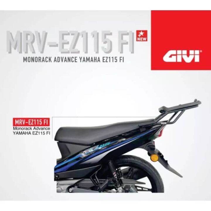 YAMAHA EZ115 FI MONORACK 100% ORIGINAL RACK GIVI EZ115FI 2023 | Lazada