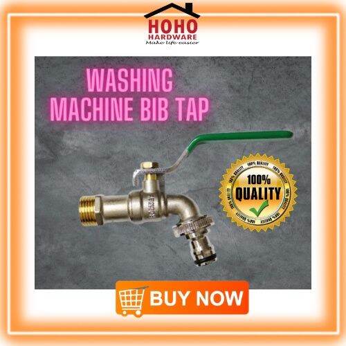 Water Bib Tap Kepala Paip Washing Machine Bib Tap | Lazada