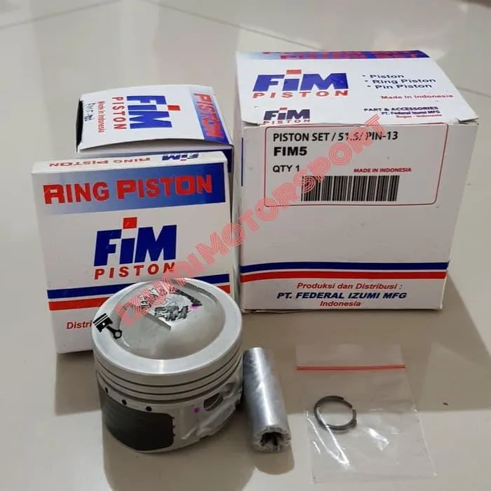 Piston Kit FIM Izumi FIM5 Custom Jupiter Z 115cc Jenong | Lazada Indonesia