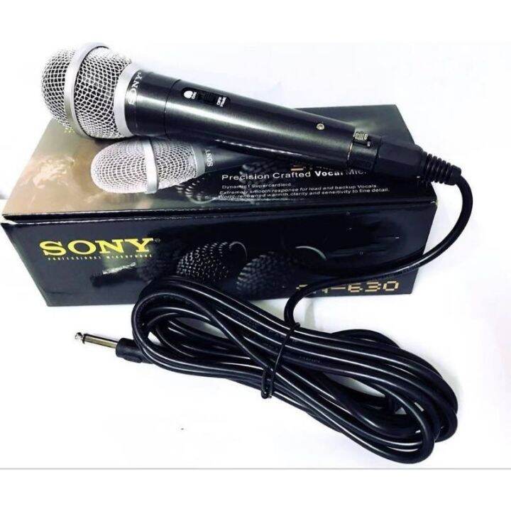 Professional SN-630 Dynamic Wired Microphone Precision Crafted Vocal Microphone | Lazada PH