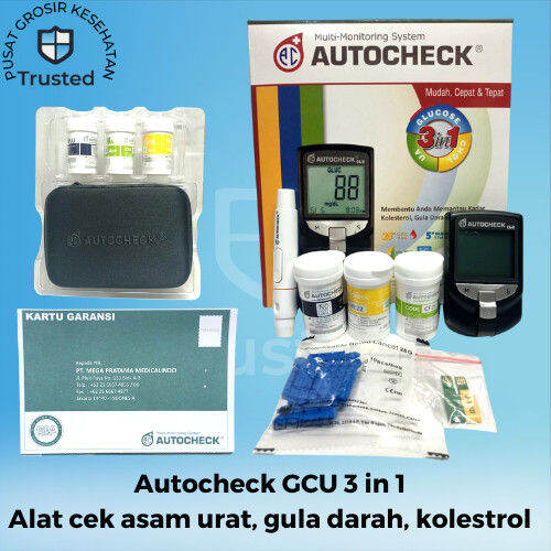 Alat Autocheck GCU 3 in 1 Multi-Monitoring System Memantau Kadar ...
