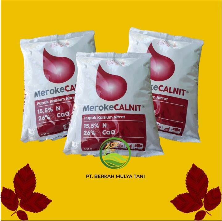 Pupuk Meroke Calnit 1 Kg Kalsium Nitrat Merauke Kalnit Original Pabrik ...