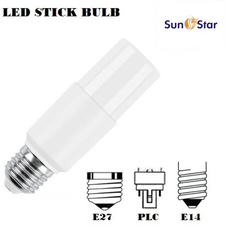 SUNSTAR LED Stick Bulb Light LED bulb Ceiling Light 10W (E27/B22/PLC ...