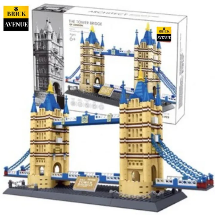 WANGE 5215 ARCHITECTURE TOWER BRIDGE OF LONDON Building Blocks Toy ...